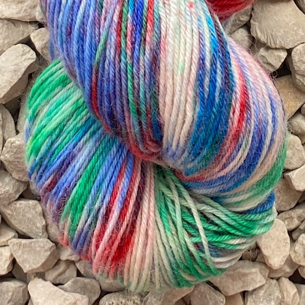 100% BFL Wool 'Splash!’ - Mille Rêves en Laine