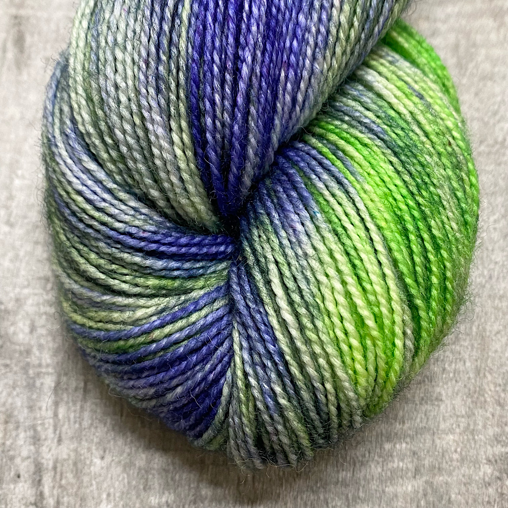 100% BFL Wool ‘Lavender Field’ - Mille Rêves en Laine
