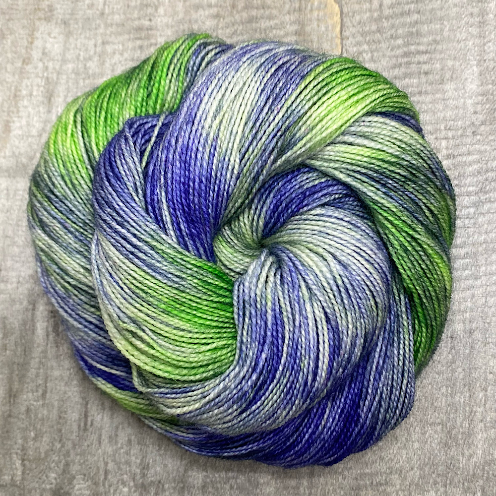 BFL Wool in ‘Lavender Field’ - Mille Rêves en Laine