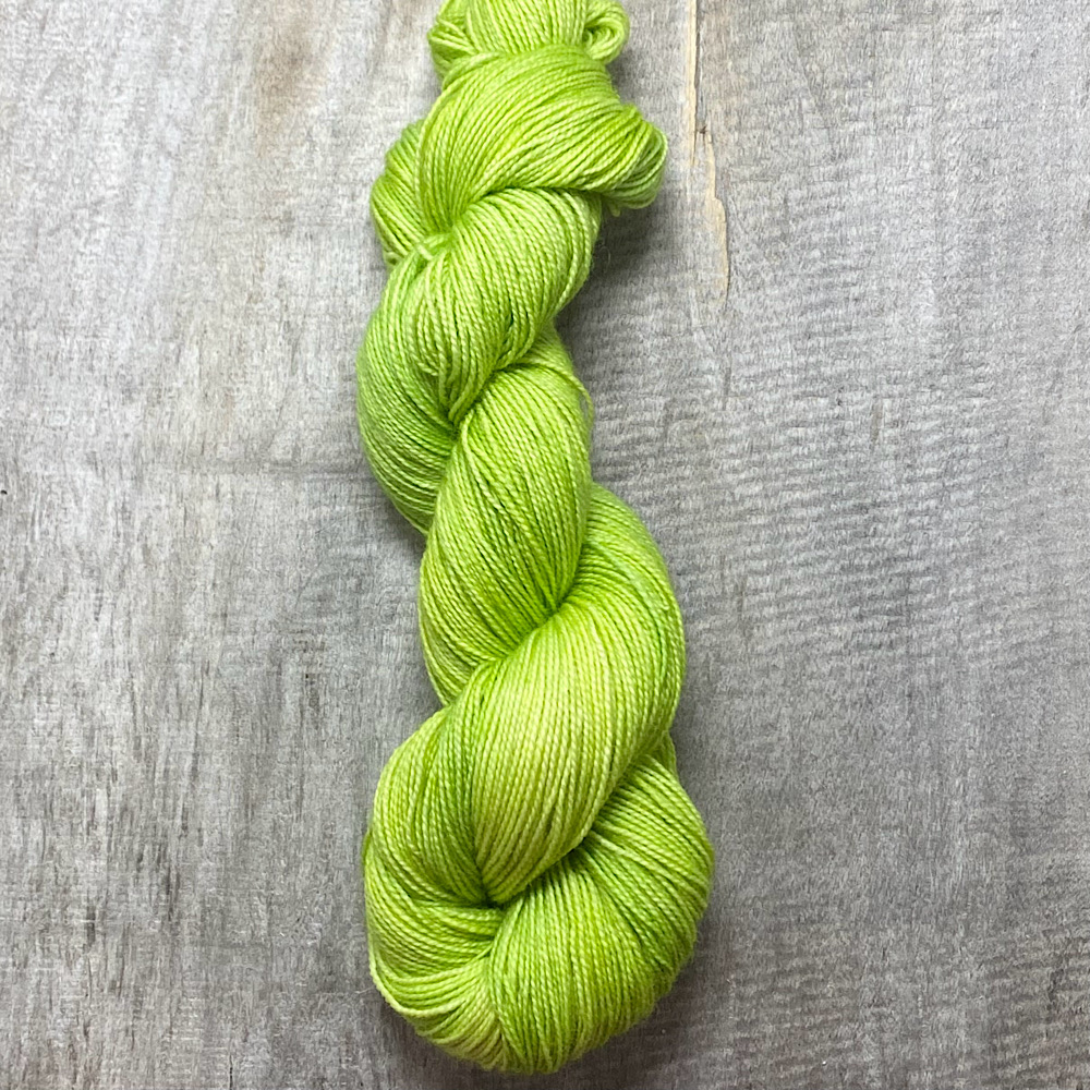 100% BFL Wool ‘Lime’ - Mille Rêves en Laine